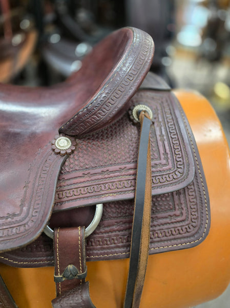 Used Corriente Ranch Saddle - 16.5" Wide – Tack Room Too