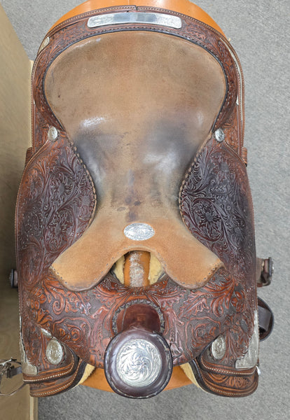 Used Circle Y Richard Shrake Equitation/Pleasure Saddle w/Silver – Tack ...