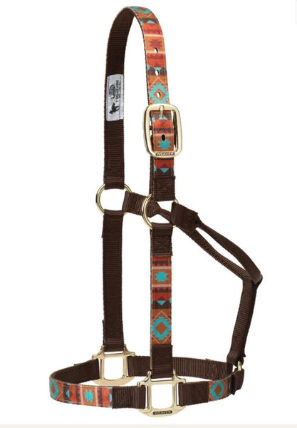 Weaver Patterned Adjustable Halter Lost Creek – Tack Room Too