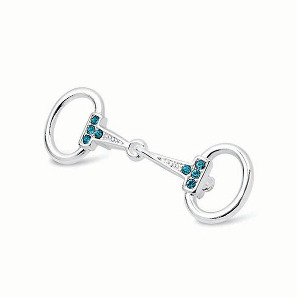 Small Genuine Silver Plated Snaffle Bit Pin – Tack Room Too