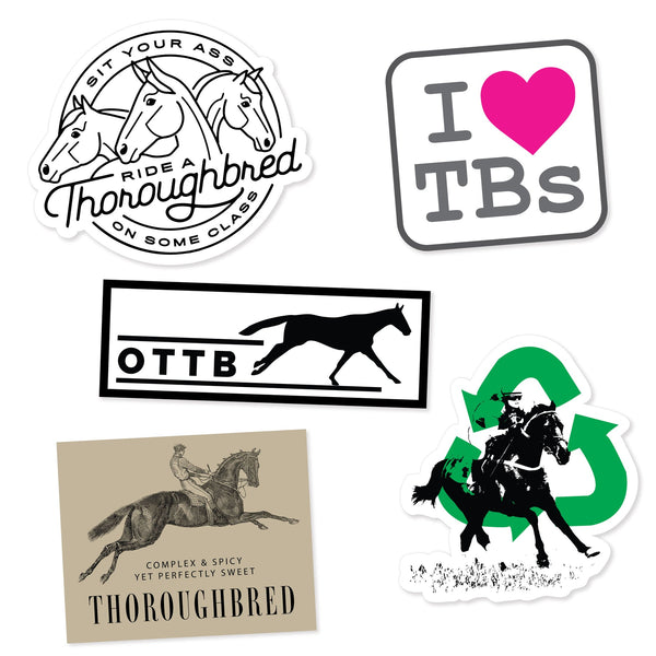Dapplebay OTTB Stickers – Tack Room Too